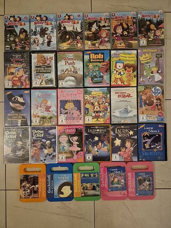 Kinder-DVD Sammlung 29 DVDs | Kaufen auf Ricardo