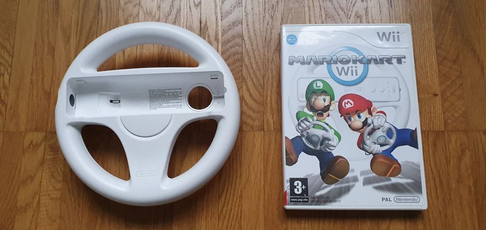 Mario Kart Wii + Wii wheel | Kaufen auf Ricardo