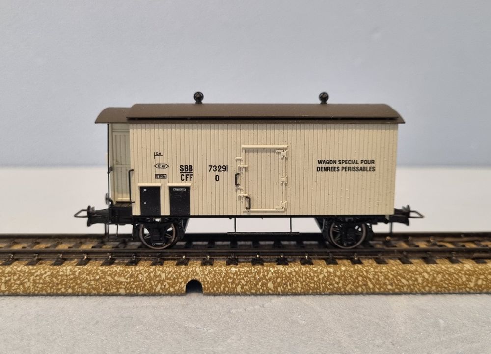 Brawa 2483 SBB Kühlwagen 73291 Ep II/III | Kaufen auf Ricardo