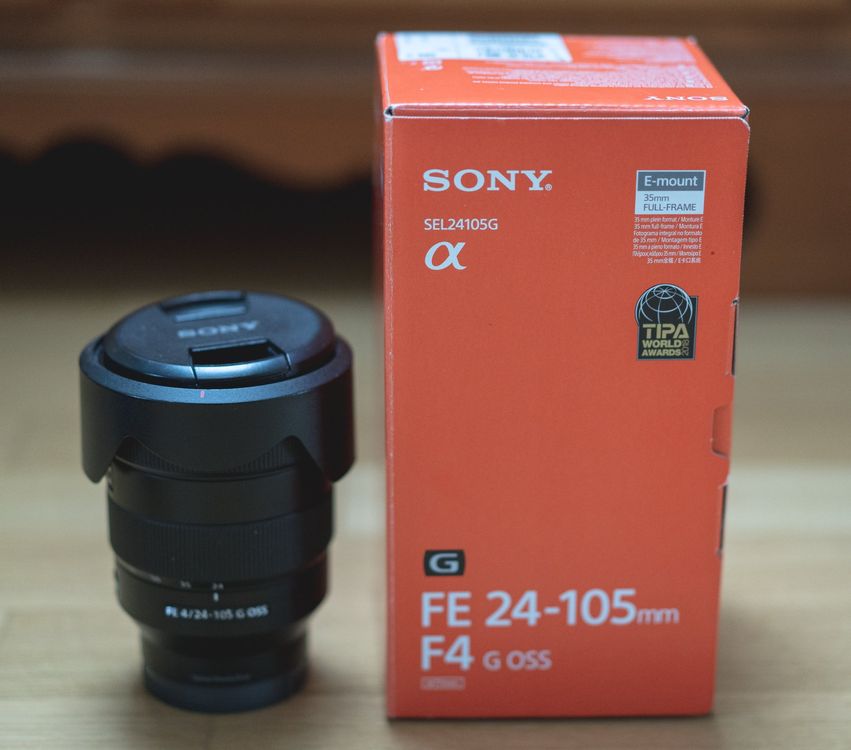 SONY FE 24-105 mm F4 G OSS (SEL24105G) incl. OVP (Gebraucht) in ...