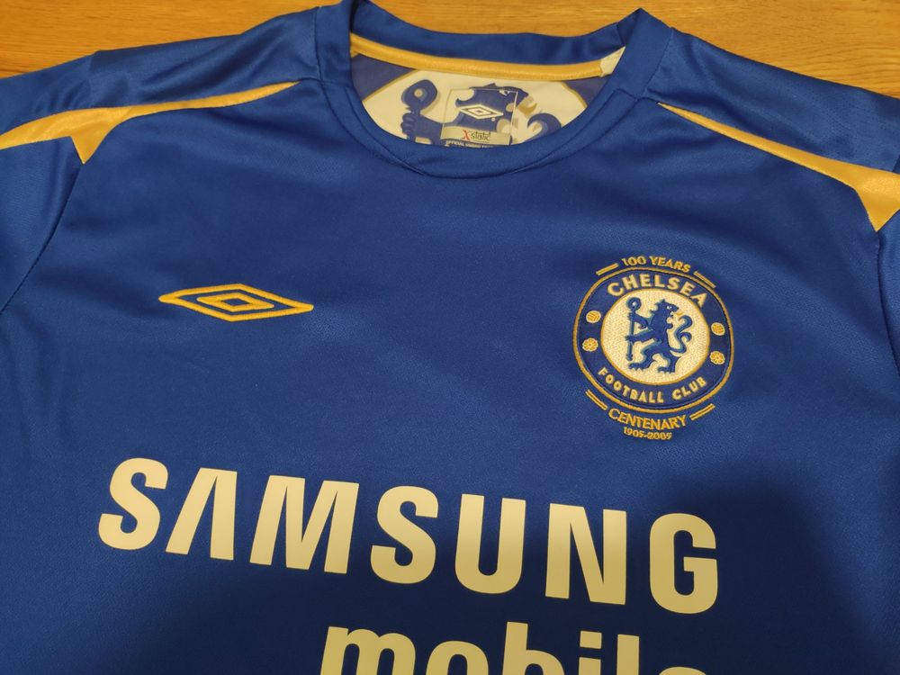 Fussball Trikot Chelsea 100 Years Edition Centenary 1905-200 (Neu ...