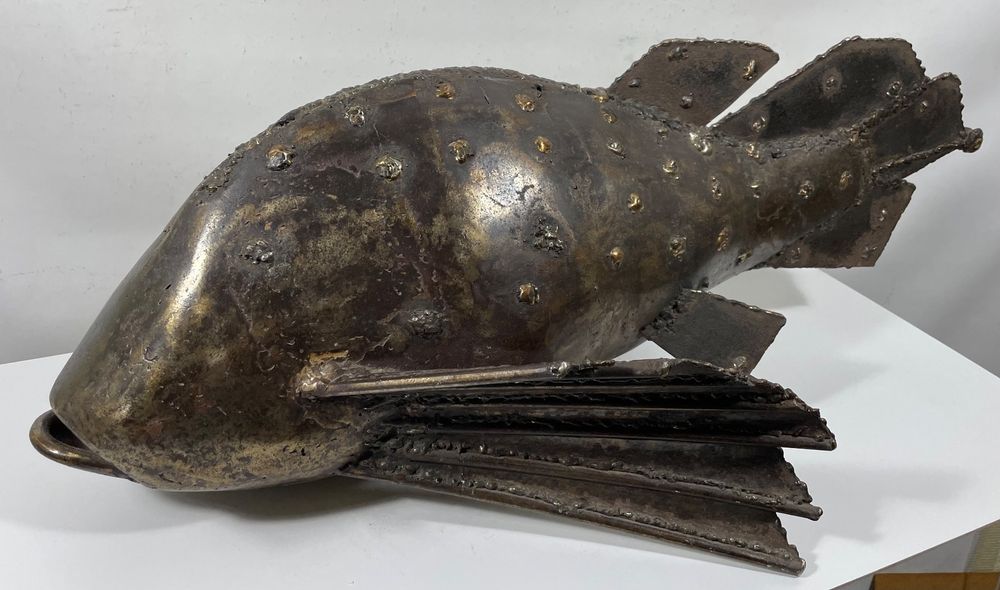 20. Jh. Internationale Schule grosse Fisch Skulptur | Kaufen auf Ricardo