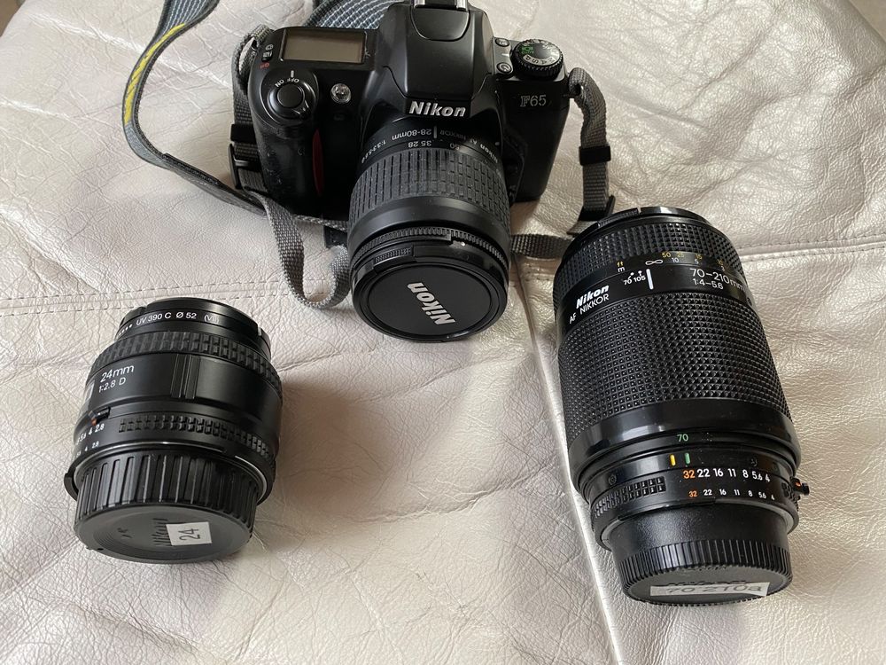 Nikon F65 Analog-Kleinbild/Vollformatkamera inkl 2 Objektive | Kaufen auf Ricardo