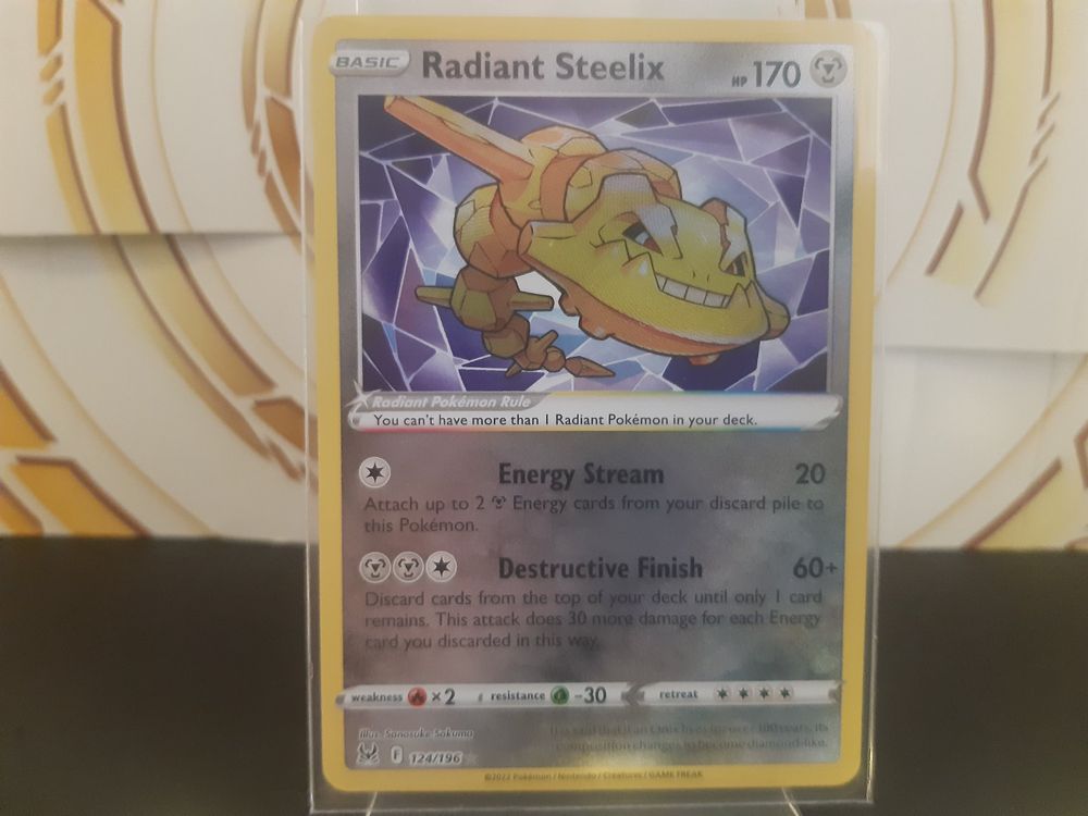 Radiant Steelix Lost Origin Pokemon | Kaufen auf Ricardo
