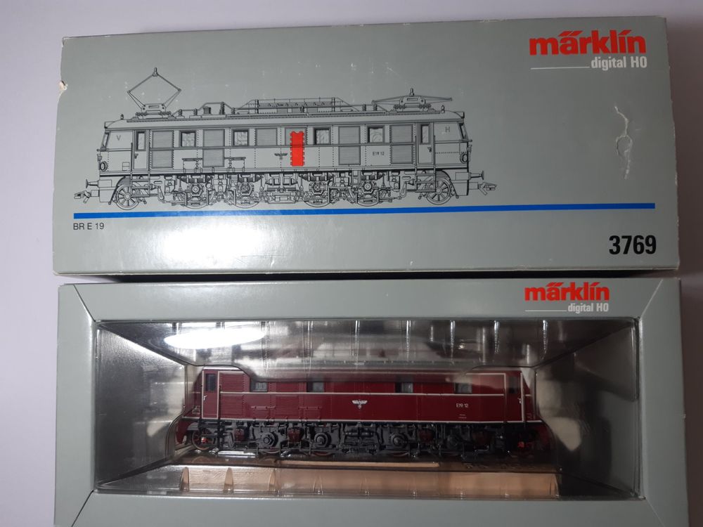 Märklin 3769 Elektrolok BR E 19 der DR Digital | Kaufen auf Ricardo