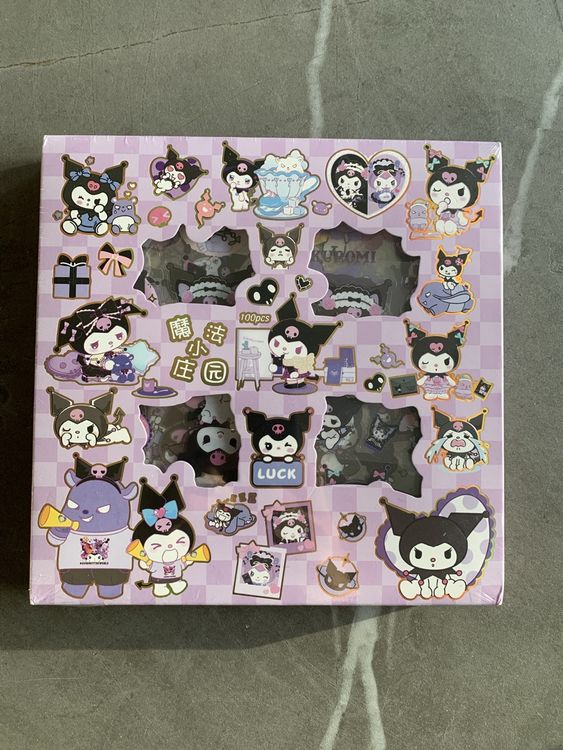 Sanrio Sticker Box - Kuromi Aufkleber (Neu und originalverpackt) in ...