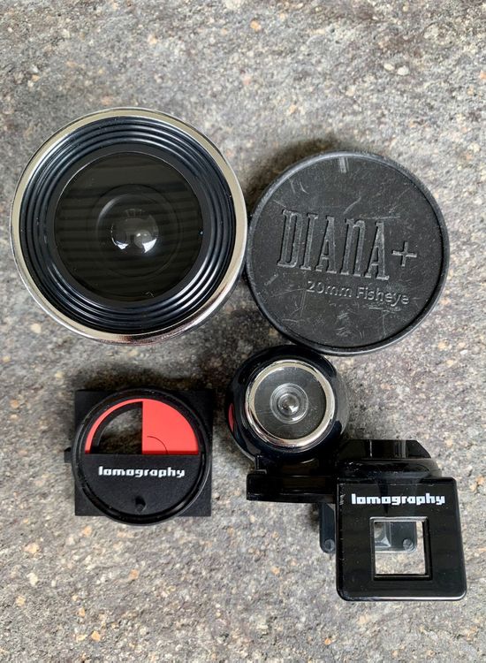 Diana+ Fisheye 20 mm & Splitzer – Lomography Set (Gebraucht) in ...