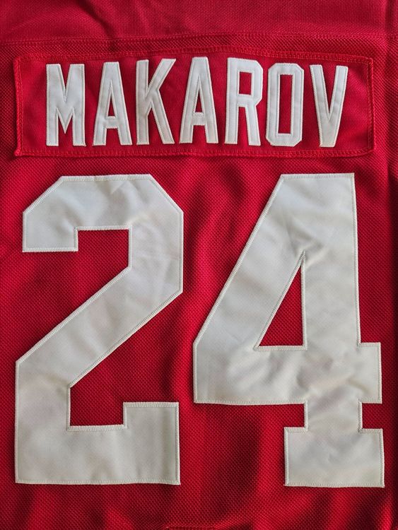 Trikot CCCP #24 Sergei Makarov Grösse XL UdSSR Eishockey NHL (Neu (gemäss Beschreibung)) in ...