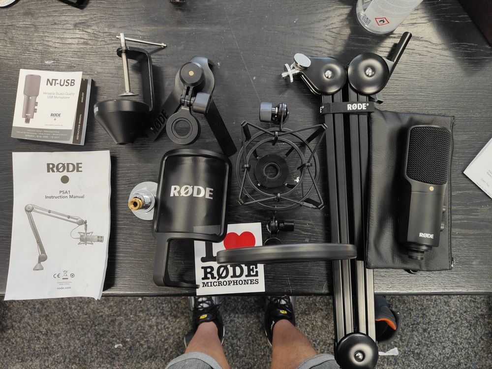 RODE Studio Mikrofon inkl. PSA1 Halterung Top Zustand (O) (Gebraucht ...