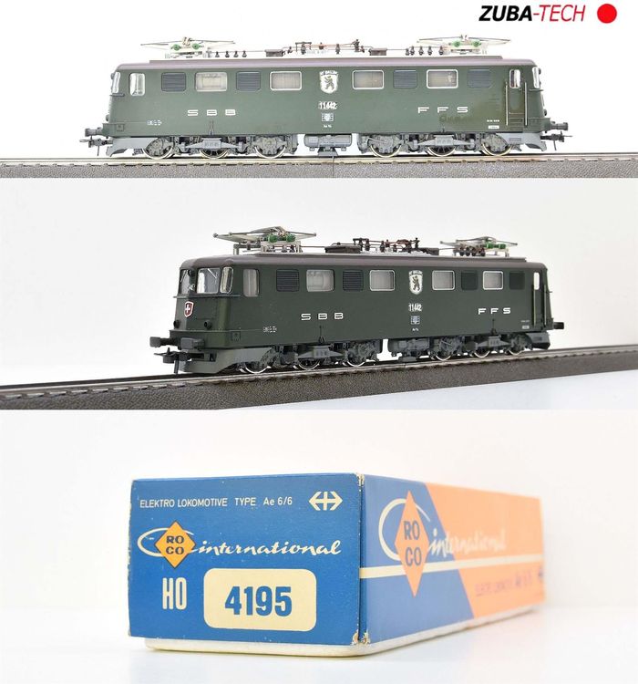 Roco 4195 E-Lok Ae 6/6 SBB H0 GS mit OVP (Gebraucht) in St. Gallen für CHF 66.5 – mit Lieferung ...