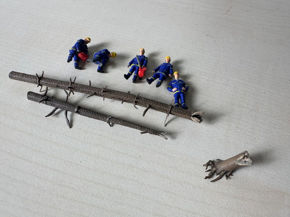 Preiser H0 Figuren Forstarbeiten/Förster/THW | Kaufen auf Ricardo