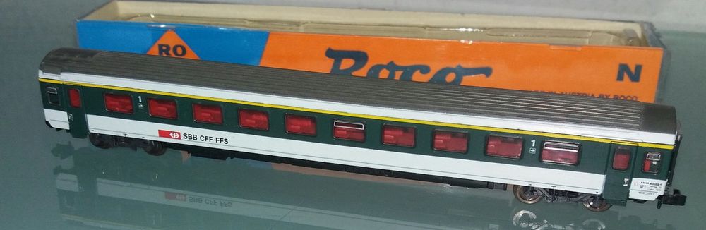 ROCO 24274 - Spur N - EW IV 1. Klasse SBB (Neu (gemäss Beschreibung ...