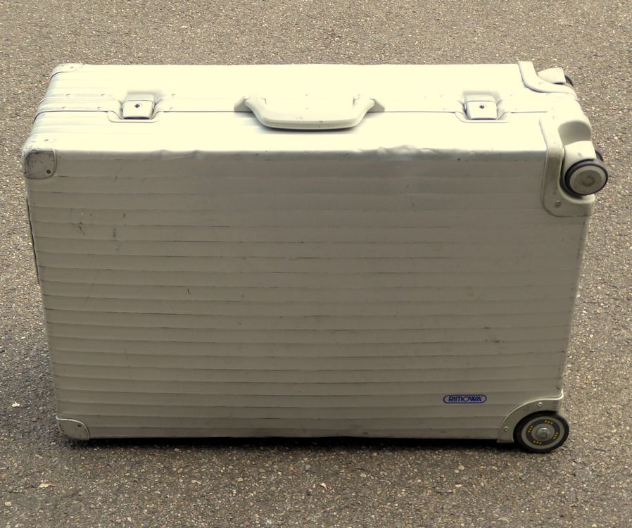 seltener grosser original vintage RIMOWA Aluminium Koffer (Gebraucht ...