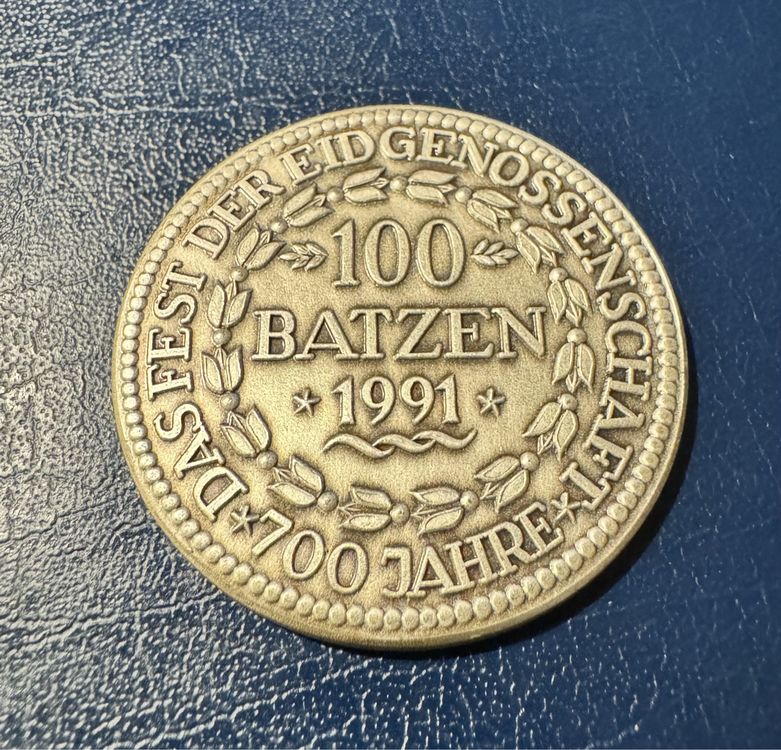 100 Batzen 1991 Canton Schwyz | Kaufen auf Ricardo