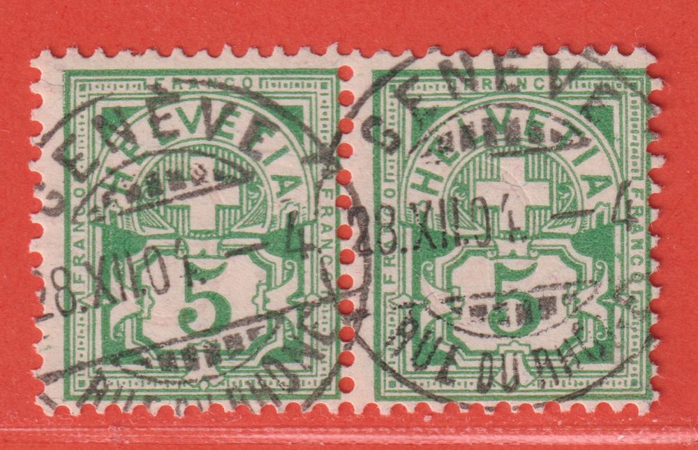 Vollstempel sucht die gepflegte Sammlung: GENEVE (Gebraucht) in Sarmenstorf für CHF 0.5 – mit ...