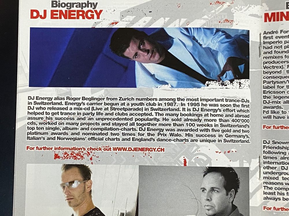 Energy 06- 2CD DJ Energy - Mind-X Snowman - Remember Trance (Gebraucht ...