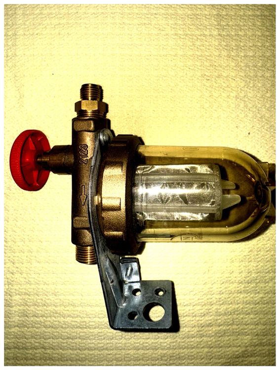 Oventrop Oilpur 2123 Heizölfilter mit Absperrventil – Neu (Neu (gemäss ...