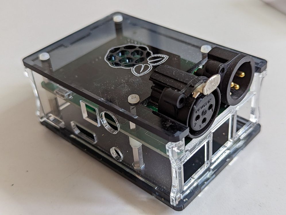 DMX interface für Raspberry pi mit Gehäuse, ohne Raspberry! | Kaufen ...