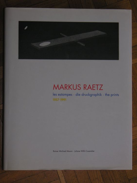 Markus Raetz les estampes Druckgraphik Katalog der Graphik | Kaufen auf ...