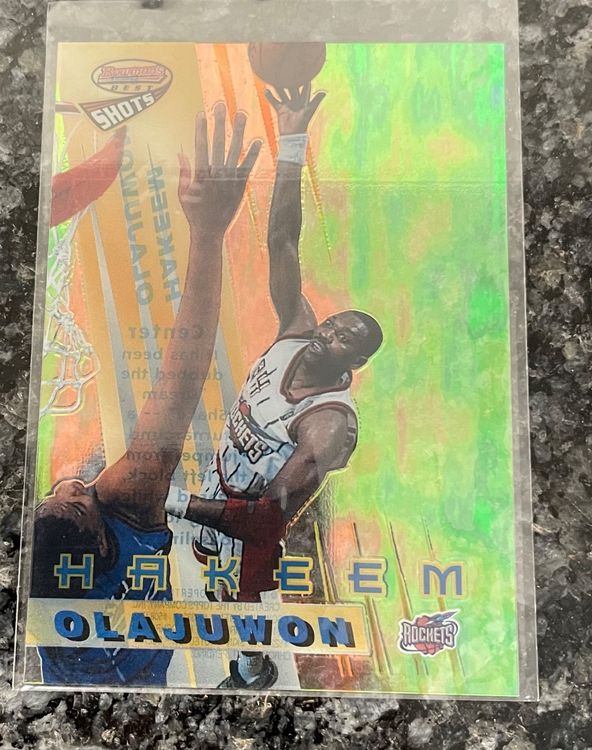 NBA Hakeem Olajuwon Bowmans Best Shots Card | Kaufen auf Ricardo