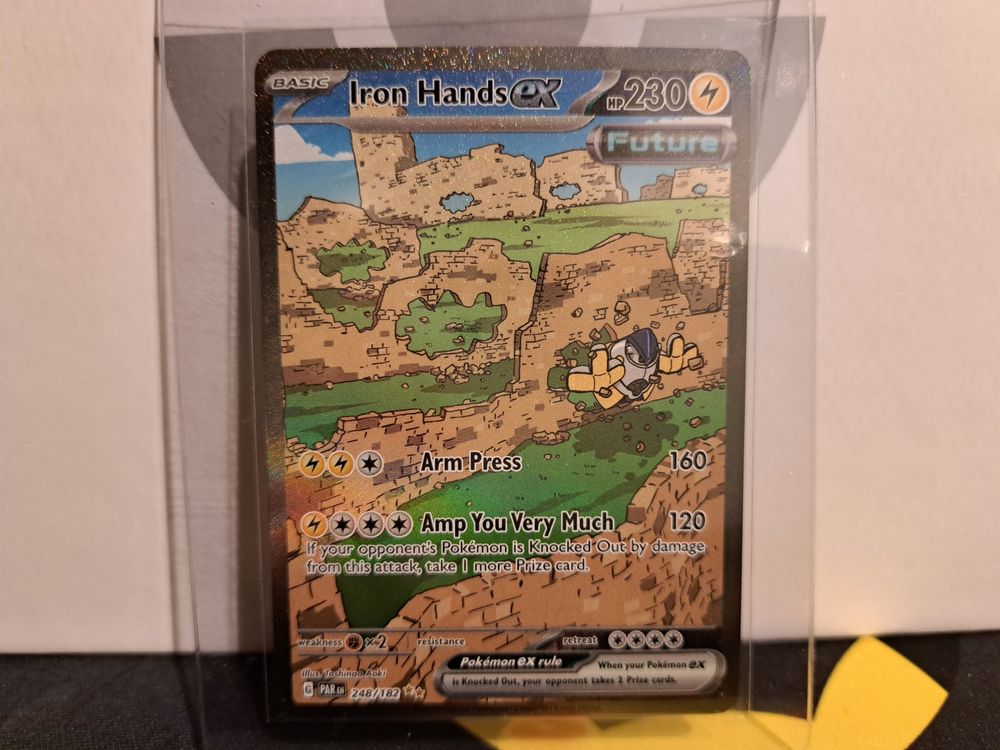 IRON HANDS EX ALT ART SAR PARADOX RIFT POKEMON KARTE (Gebraucht) in ...