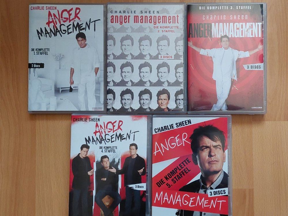Anger Management - Charlie Sheen - Staffel 1-5 Komplett | Kaufen auf ...