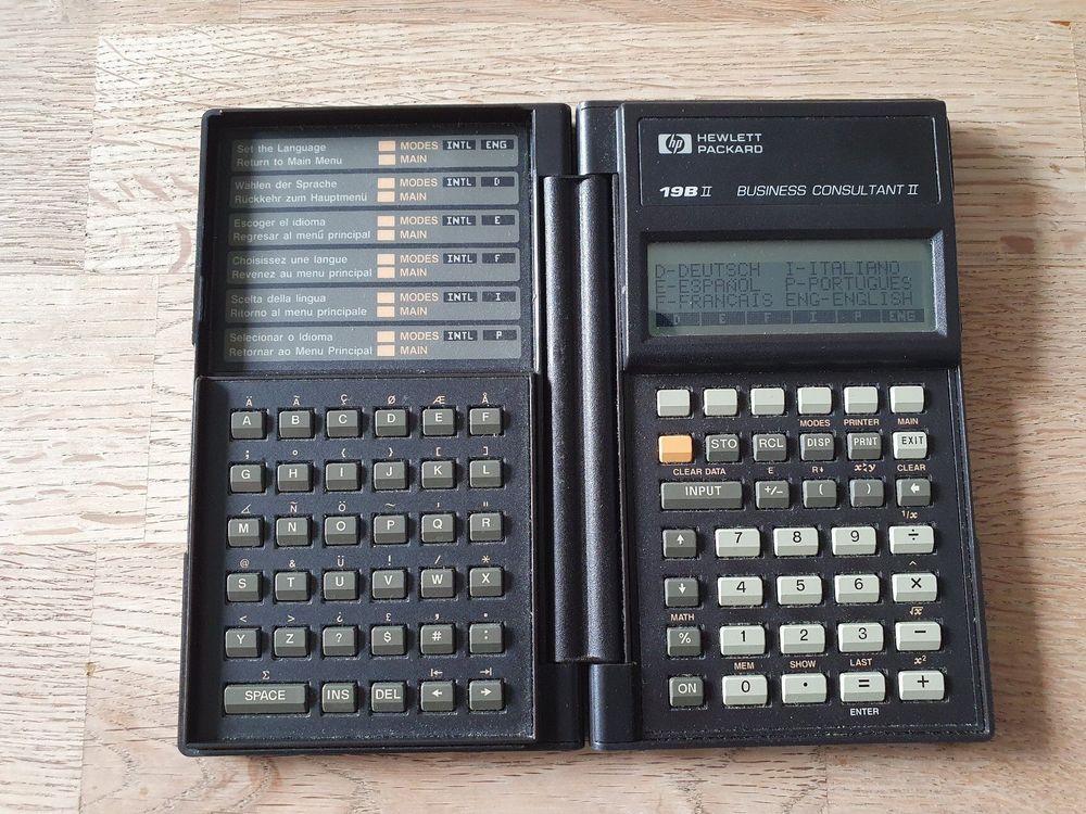 Vintage Taschenrechner Hewlett-Packard HP-19B II (Gebraucht) in Berikon ...