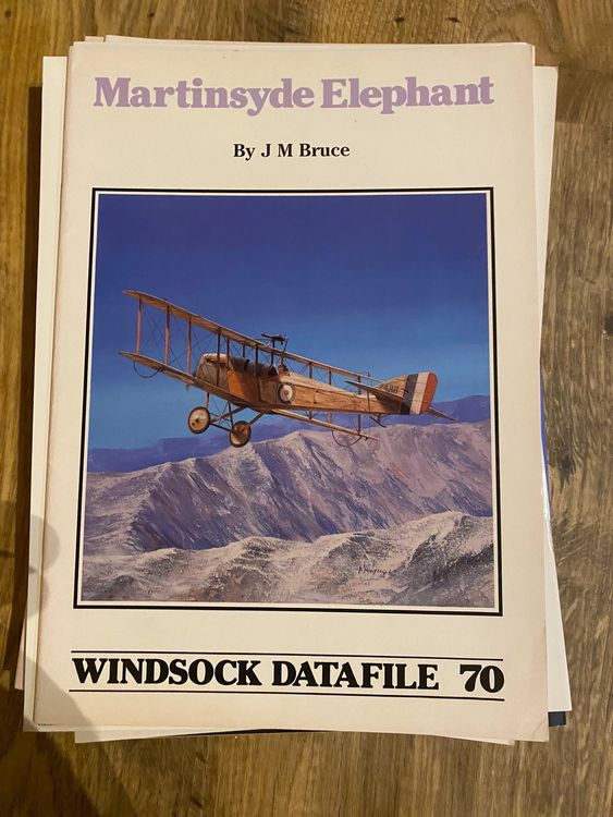 BUCH ENG MARTINSYDE ELEPHANT WWI WINDSOCK DATAFILE 70 (Gebraucht) in MÜHLEDORF/SO für CHF 7.5 ...