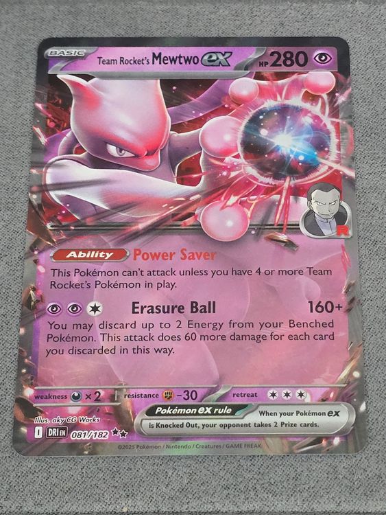 Ab 1.- CHF 🇬🇧 Pokemon Destined Rivals 》 Mewtwo (Neu (gemäss Beschreibung)) in Niederbipp für CHF ...