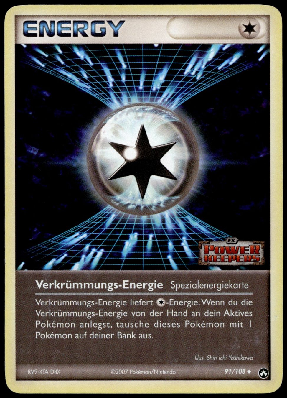 V-Energie 91/108 Reverse Holo Pokémon EX Power Keepers ab 1 (Gebraucht ...