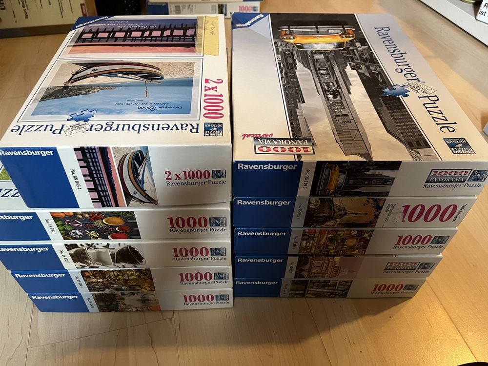 10 Ravensburger Puzzle | Kaufen auf Ricardo