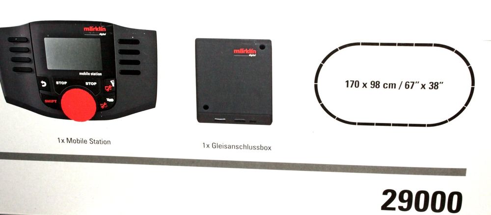 MÄRKLIN H0 29000 komplett mit C-Gleis DIGITAL Startset / NEU (Neu und ...