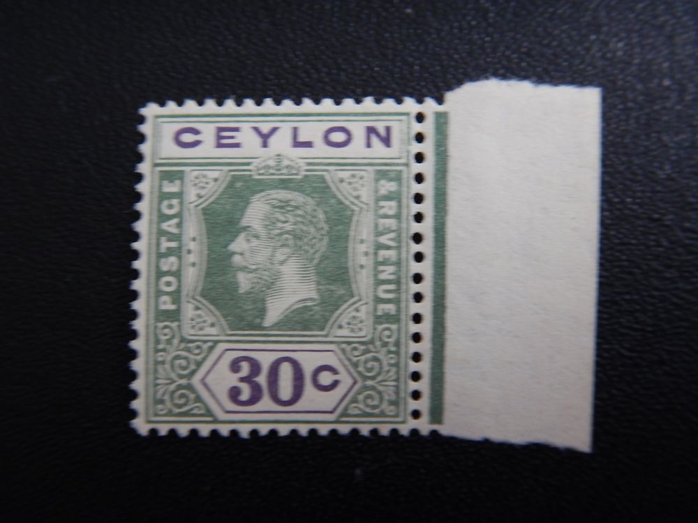 Ceylon British Kat. SG. 313ab** 1912 Kat. 35 £ (Gebraucht) in Zürich ...