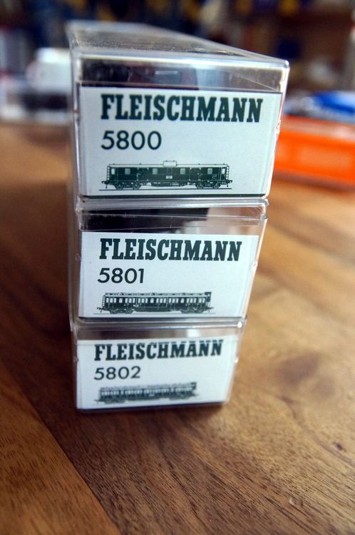 Fleischmann 5800-5802 - DR Personenwagen-Set | Kaufen auf Ricardo