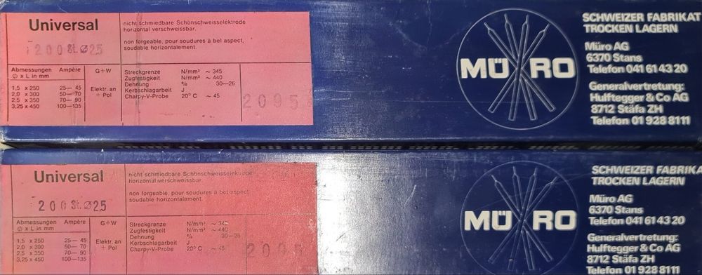 Schweisselektroden | Kaufen auf Ricardo