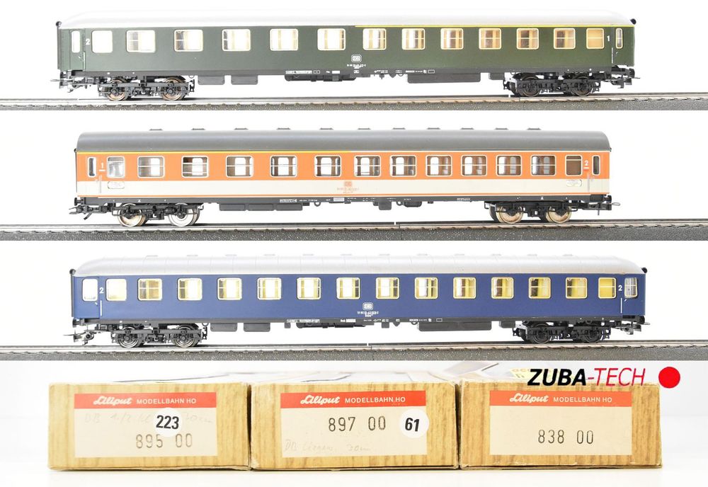 Liliput 3x Personenwagen DB H0 GS mit OVP (Gebraucht) in St. Gallen für CHF 36 – mit Lieferung ...