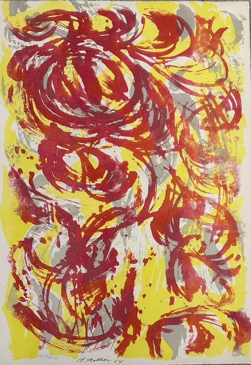 Charles Rollier (1912-1968) Lithographie Handsigniert (Gebraucht) in ...
