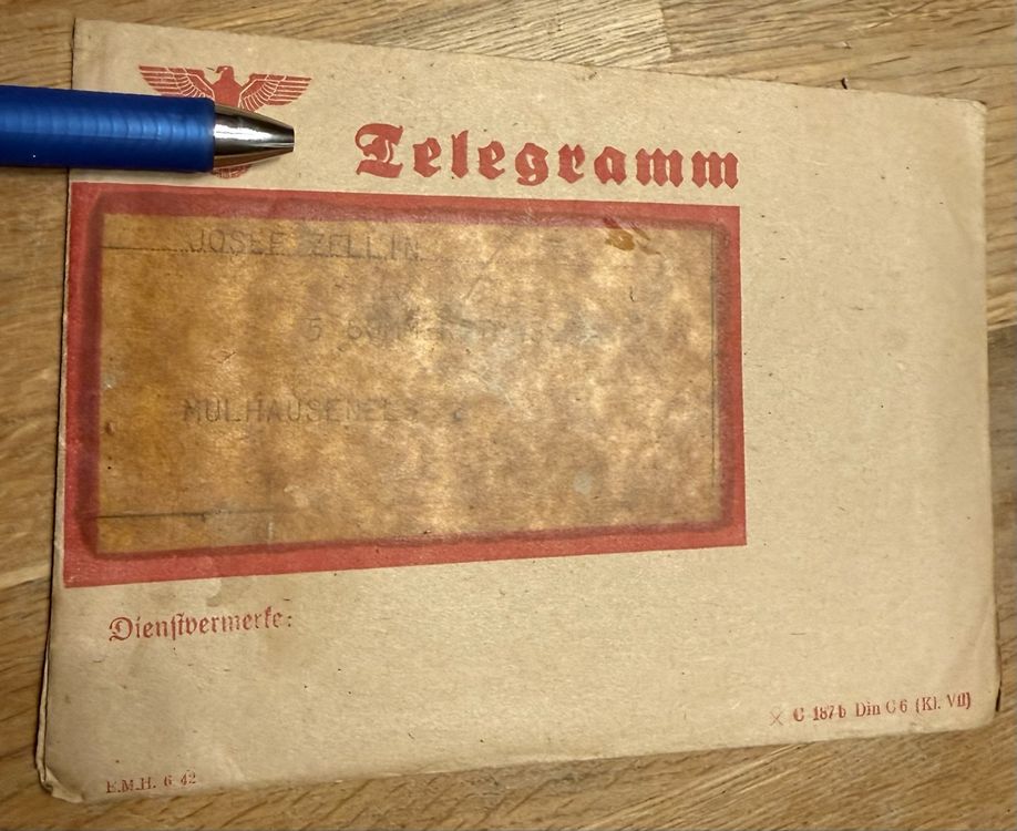 Reichs Post Telegramm, Deutsche Reichspost (Gebraucht) in Goldach für ...