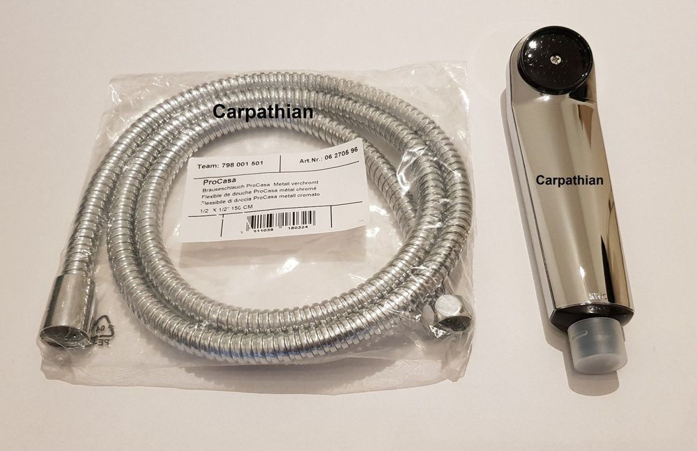 Dusch-/Badeschlauch- und Brause Set **40% RABATT** (Gebraucht) in Unterlunkhofen für CHF 30 ...