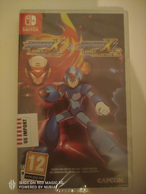 nintendo switch - megaman x legacy collection 1+2 (Neuf avec emballage ...