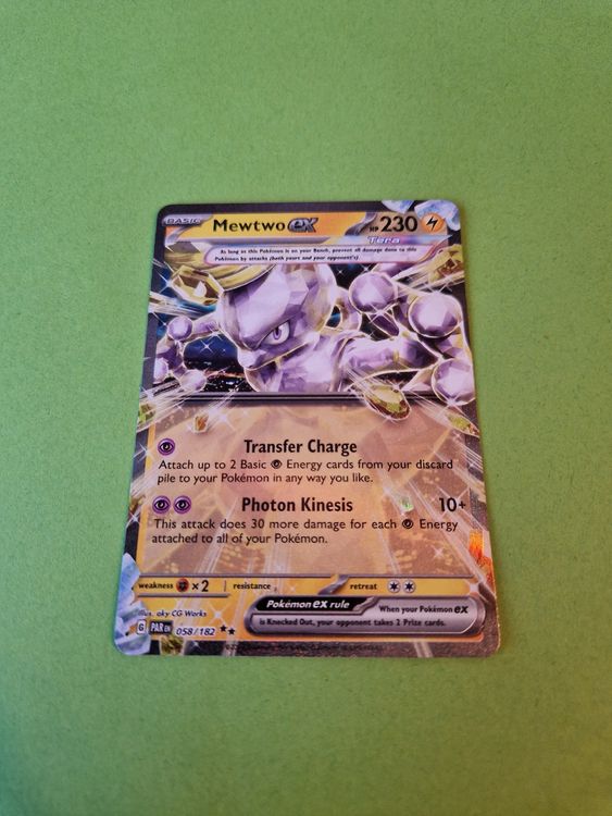 Mewtwo EX - Paradox Rift - Ab 1.- !!! (Neu (gemäss Beschreibung)) in ...