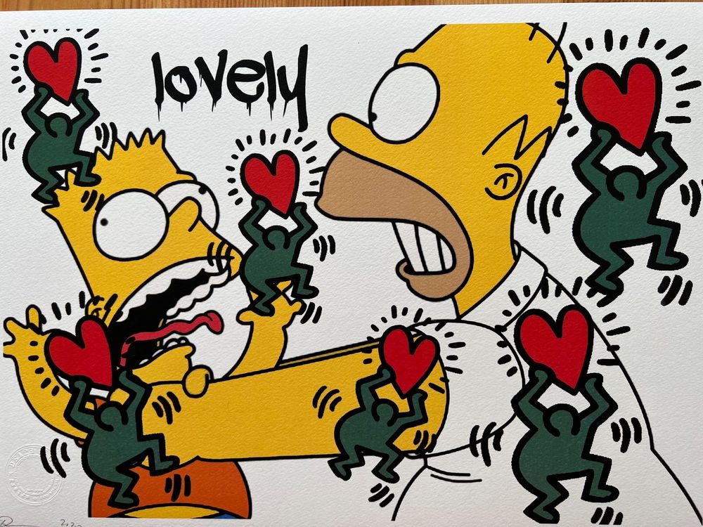 DEATH NYC « Simpson & Keith Haring » | Kaufen auf Ricardo