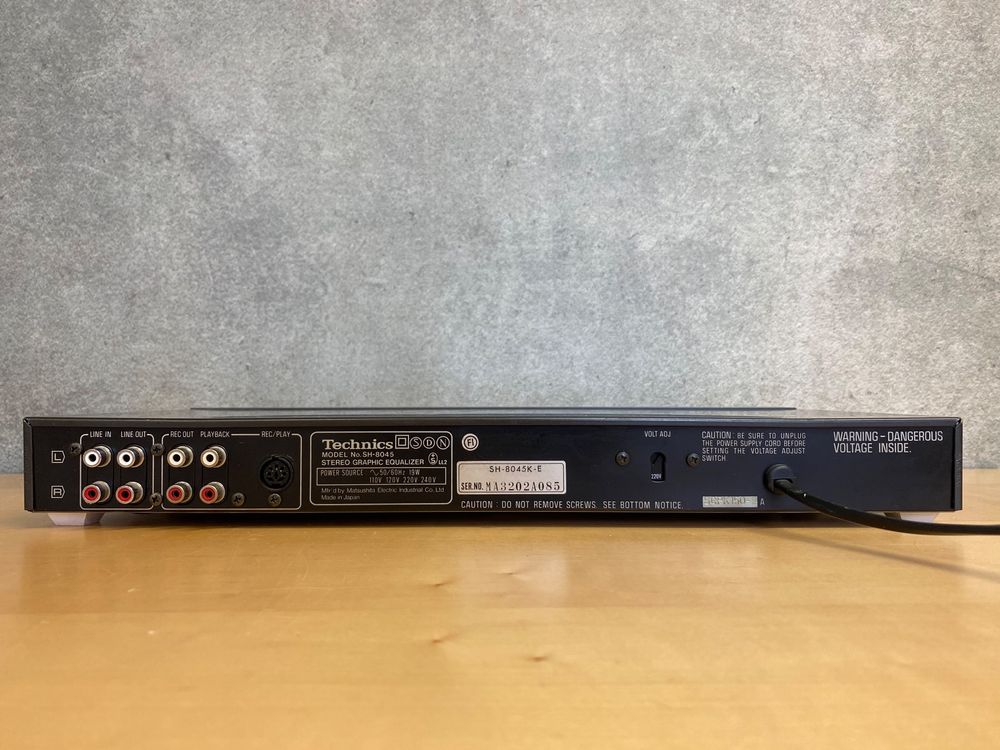 Technics Graphic Equalizer SH-8045 | Kaufen auf Ricardo