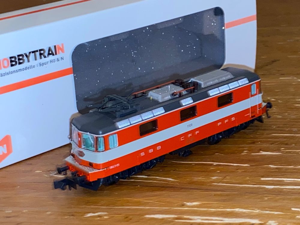 AEMA 101237-10 N Hobbytrain SBB Swiss- Expr. Re 4/4 II 11108 | Kaufen ...