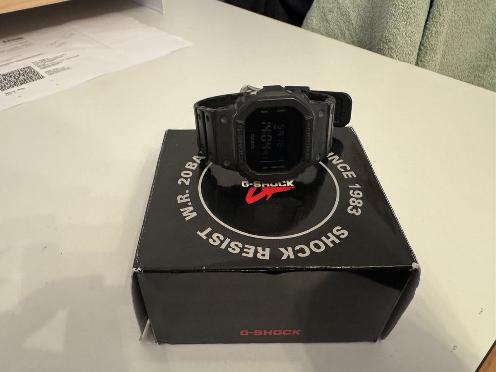 Casio all black | Kaufen auf Ricardo