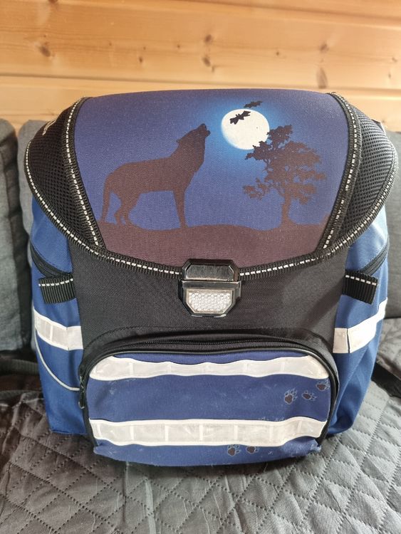 Schultheck / Schulsack FUNKI Wolf (Gebraucht) in Gross für CHF 1 – mit ...