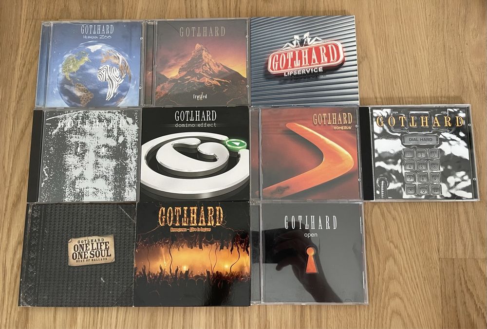 CD Sammlung Gotthard 10x Alben super Zustand | Kaufen auf Ricardo