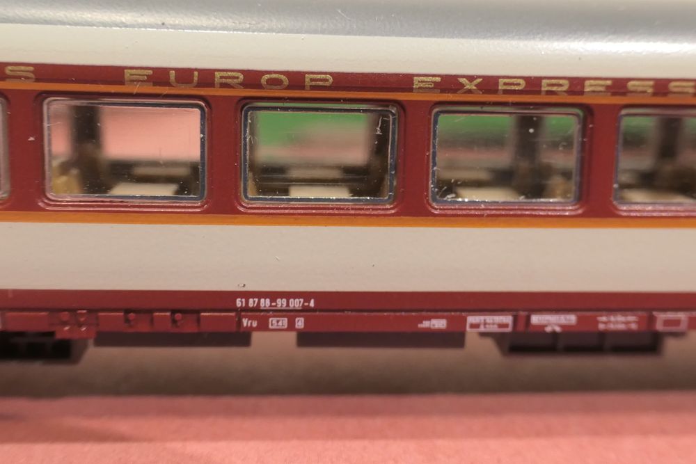 Minitrix SNCF Grand Comfort Speisewagen Trans Europ Express (Gebraucht ...