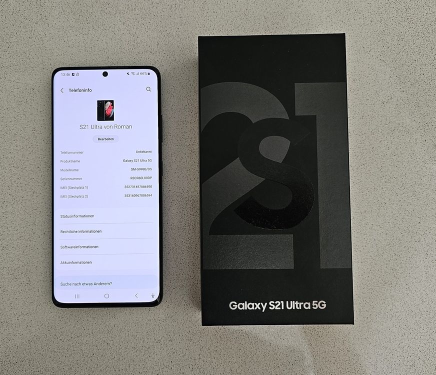 Samsung Galaxy S21 Ultra 5G | Kaufen auf Ricardo