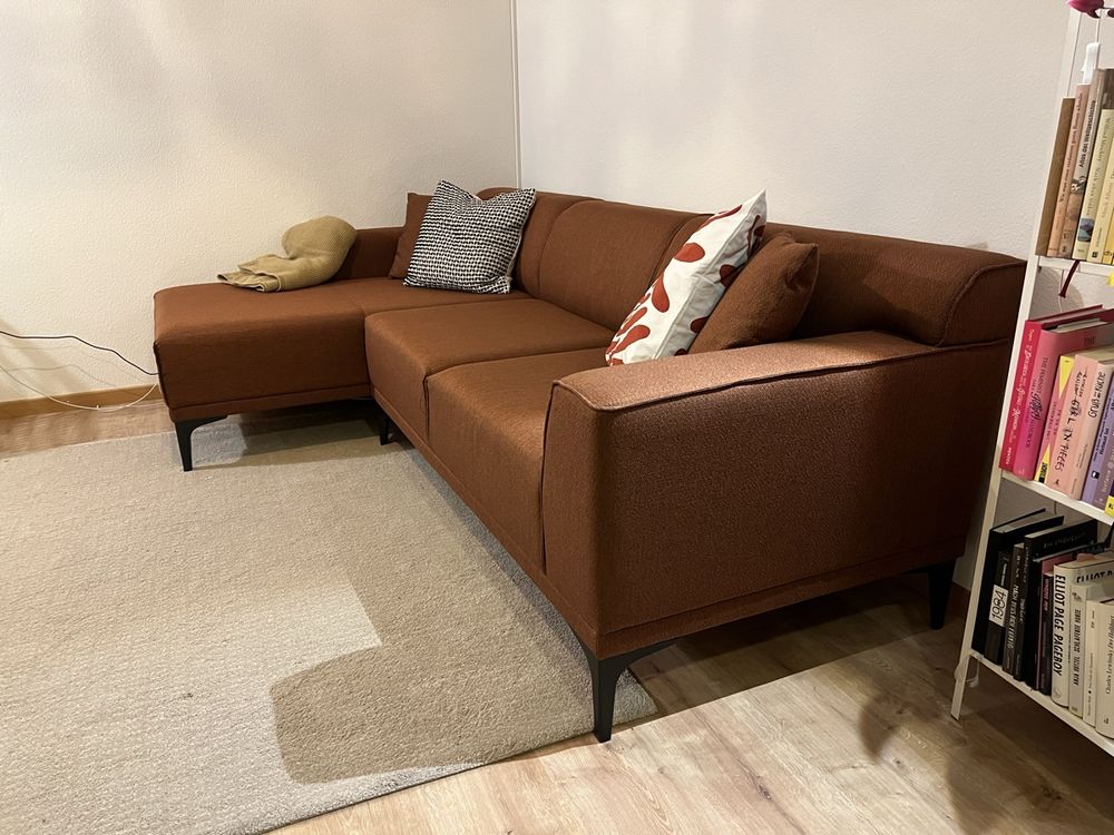 NEUES Sofa rostrot | Kaufen auf Ricardo